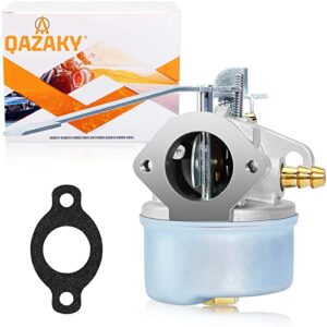 qazaky carburetor compatible with toro ccr powerlite ccr1000 38170 38171 38172 38173 38175 38176 38177 38178 38182 38183 38190 38191 38195 38196 38400 38405 craftsman tecumseh yardmachine snowblower