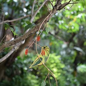 Lolitarcrafts Hummingbird Stained Glass Sun Catcher A Lovely Gift for Your Family