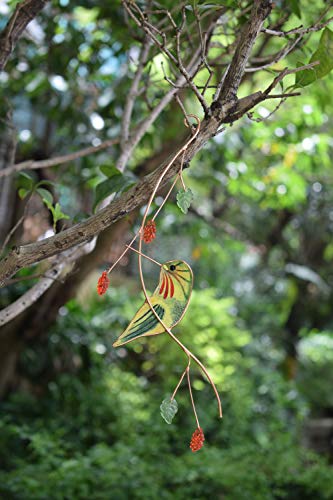 Lolitarcrafts Hummingbird Stained Glass Sun Catcher A Lovely Gift for Your Family