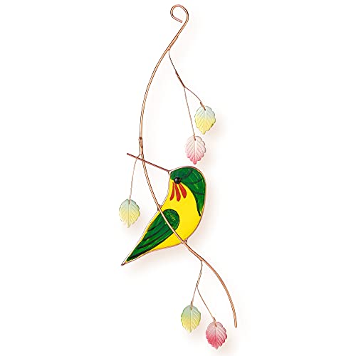 Lolitarcrafts Hummingbird Stained Glass Sun Catcher A Lovely Gift for Your Family