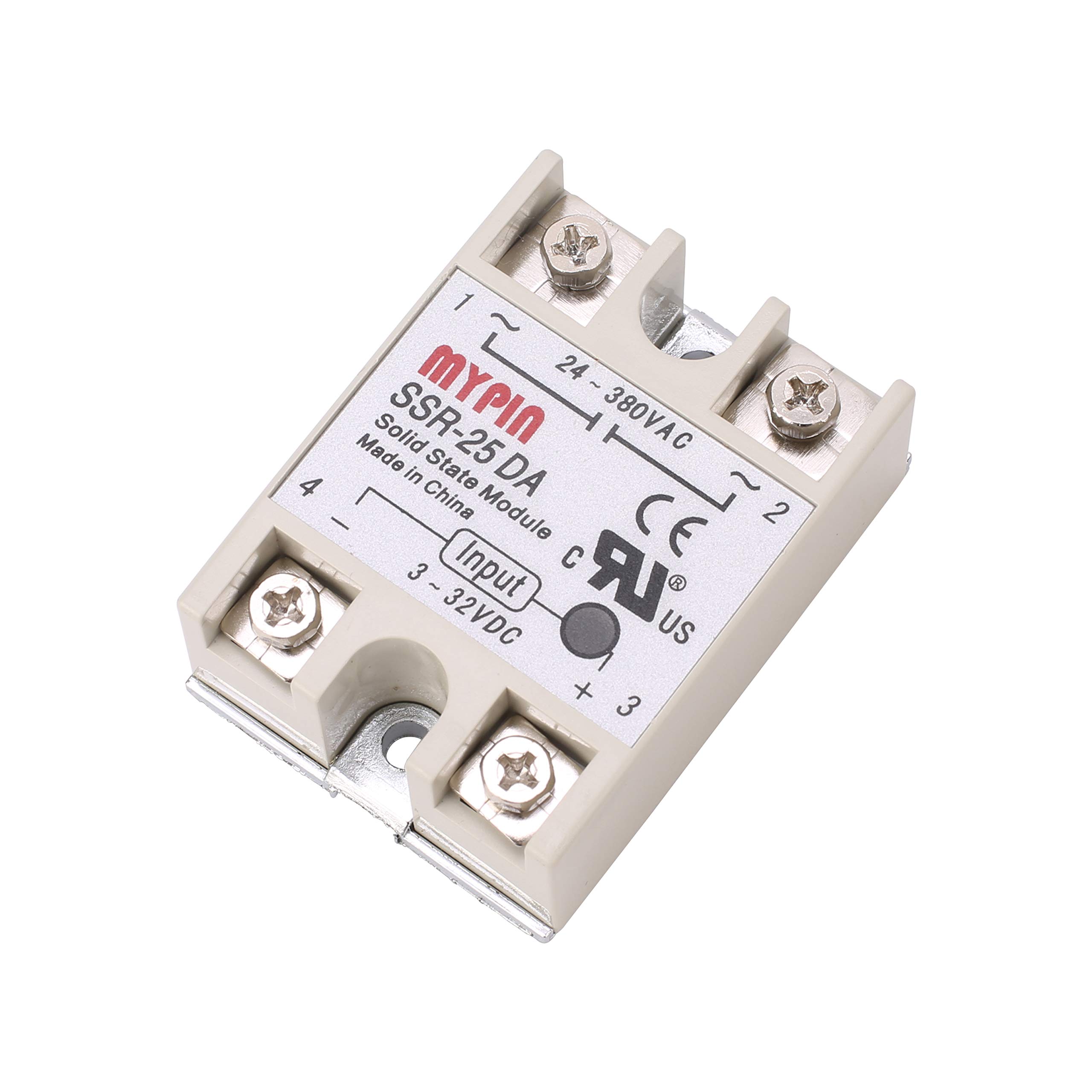 PID Temperature Controller Meter Indicator, Jaybva High Voltage 100V to 240V PID Thermostat with K Thermocouple 25A SSR Fahrenheit and C Display Alarm Output TC and RTD Input