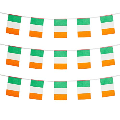 Ireland Flags Irish Small String Mini Flag Pennant Banner Decorations