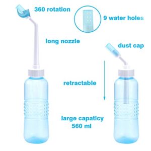 Bidet Bottle Portable Bidet Sprayer Large Bidet Bottle 560 ML