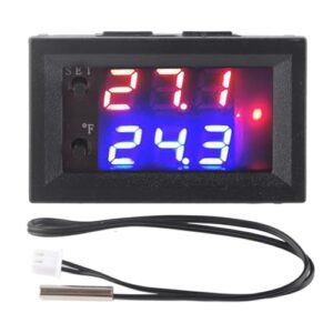 dc 12v digital temperature controller, thermostat 12v temperature control switch with sensor