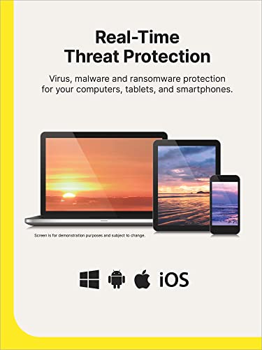 Norton 360 Deluxe, 2024 Ready, Antivirus software for 5 Devices with Auto Renewal – 3 Months FREE – Includes VPN, PC Cloud Backup & Dark Web Monitoring [Download]