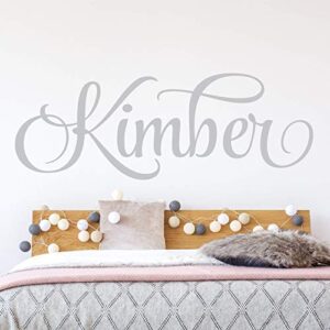 name wall decal sticker custom name wall decal girls room boys room - personalized name wall decal nursery decal - baby monogram vinyl wall art