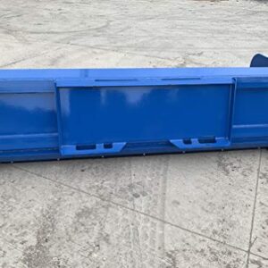 7' XP24 Skid Steer Snow Pusher Blue