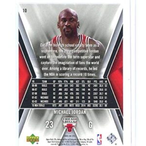 2005-06 SPx #10 Michael Jordan Chicago Bulls High End - Mint Ships In Brand New Holder