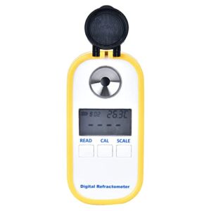 digital coffee concentration refractometer with brix display coffee concentration meter sugar drinks density coffee brix total dissolved solids meter with two measurement modes