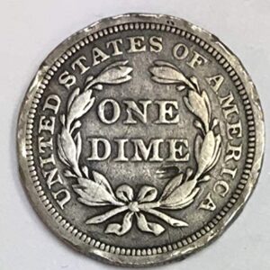 1857 P Liberty Seated Dime VF