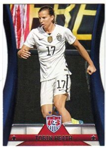 2015 panini us national women's team soccer #22 tobin heath united states official usa soccer card