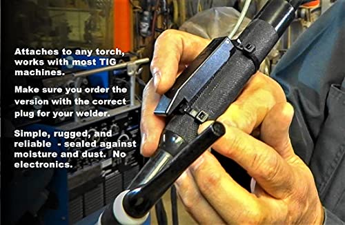 SSC Controls Touch 4 TIG Welding Remote Fingertip Torch Hand Control, 7 Pin Plug, Everlast Welders, T925-0725