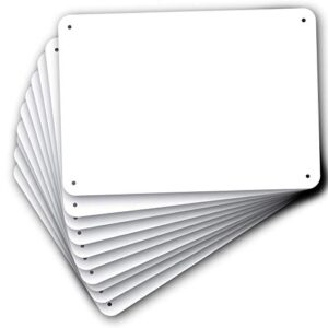 sign blanks white 7x10 pvc 2mm (10)