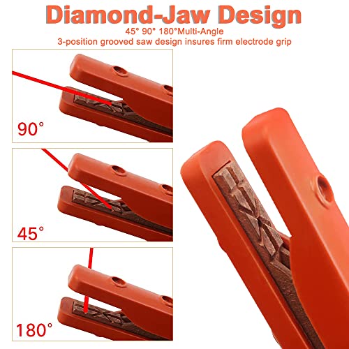 Utoolmart Welding Electrode Holder, 800 Amp, Copper Heavy Duty Jaw Holding Plier Electrode Clamp for ARC Stick/MMA Welding Machine