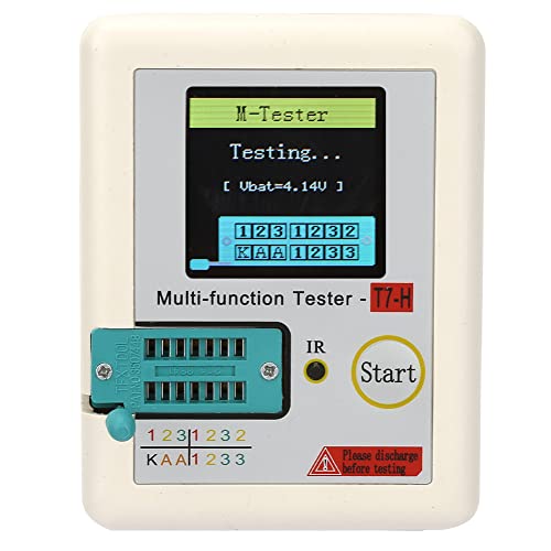 TC-T7-H TFT Transistor Tester Diode Triode Capacitance Graphic Display Multifunction Automatic Calibration Detector