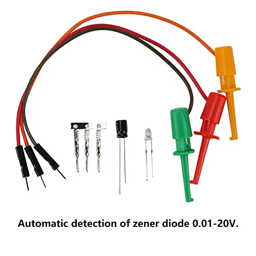 TC-T7-H TFT Transistor Tester Diode Triode Capacitance Graphic Display Multifunction Automatic Calibration Detector