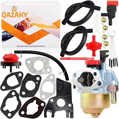 QAZAKY Carburetor Compatible with MTD Troy Bilt 751-10956 751-10956A 751-12612 751-14018 951-10956 951-10956A 951-12612 951-14018 161-JW 161-JWA 2P70M0A-D 2P70MU 161SA 161S 40021MS Carb