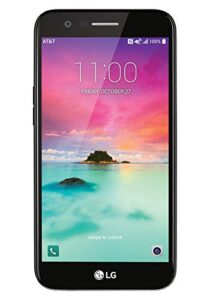 lg k20 at&t unlocked 16 gb 4g lte 5.3 inches 8 mp - black (renewed)