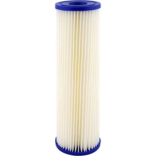 SpiroPure SP-S1 10x2.5 20 Micron Pleated Cellulose Sediment Water Filter Cartridge S1 155001-43 S1A (Case of 24)