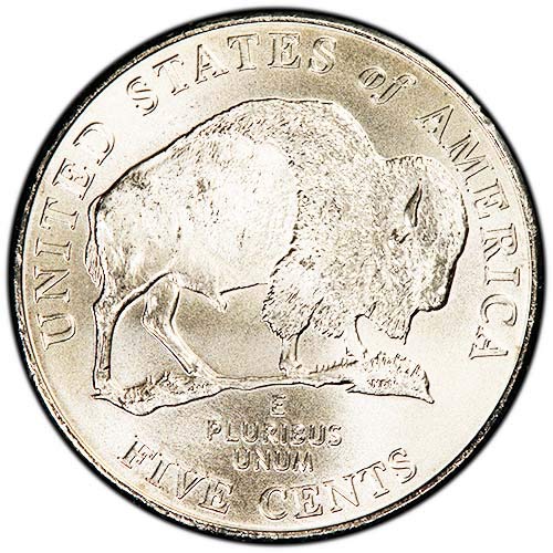 2005 P Satin Finish Bison Jefferson Nickel Choice Uncirculated US Mint