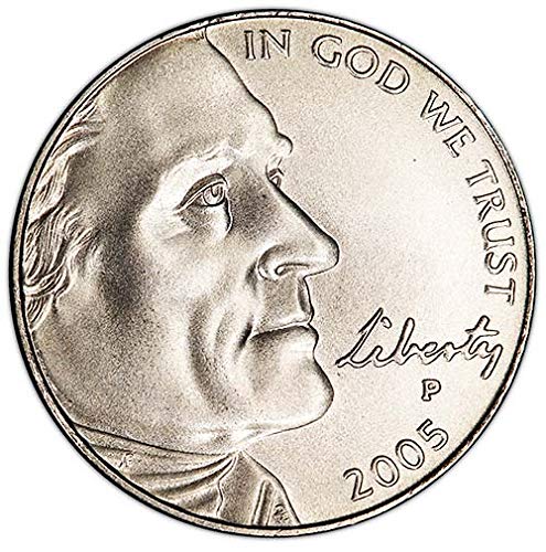 2005 P Satin Finish Bison Jefferson Nickel Choice Uncirculated US Mint