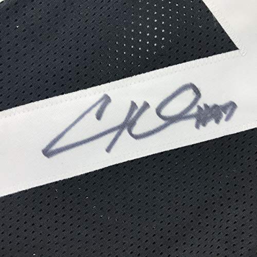 Autographed/Signed Cameron Heyward Pittsburgh Black Football Jersey JSA COA