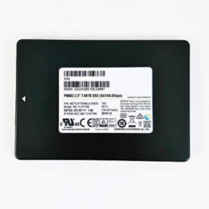 SAMSUNG MZ7LH7T6HMLA-00005 PM883 Series 7.68TB SATA 6Gbps 2.5 Inch Internal Enterprise Solid State Drive OEM Pack