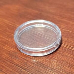 U.S. Quarters Coin Holder Capsules 24.26mm (100 Pack)