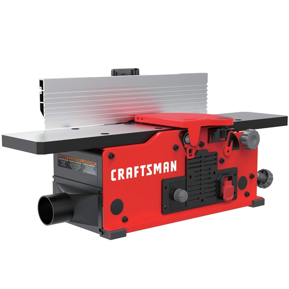 CRAFTSMAN Benchtop Jointer, Up to 22,000 cuts per Minute, 10 Amp, Corded (CMEW020)