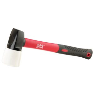 3plus hfsnsp-fm fiberglass handled replacement flooring mallet