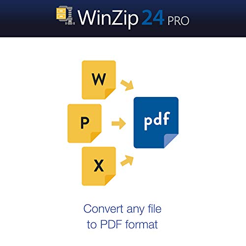 Corel WinZip 24 Pro | File Compression & Decompression Software with Essential Backup Tools | Subscription-Free [PC Download] [Old Version]