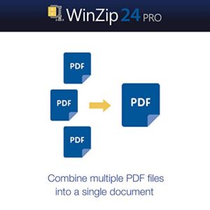 Corel WinZip 24 Pro | File Compression & Decompression Software with Essential Backup Tools | Subscription-Free [PC Download] [Old Version]