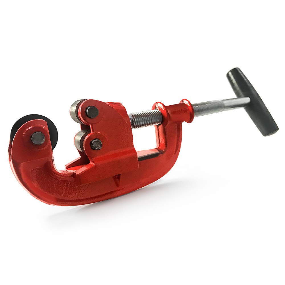 QWORK Heavy Duty Pipe Cutter, 1/8-inch to 2-inch Steel Pipe Cutter