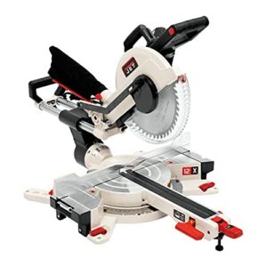 jet 12-inch sliding dual-bevel compound miter saw, 1ph 115v (jms-12x)