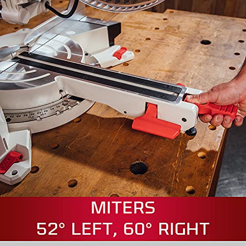 JET 12-Inch Sliding Dual-Bevel Compound Miter Saw, 1Ph 115V (JMS-12X)