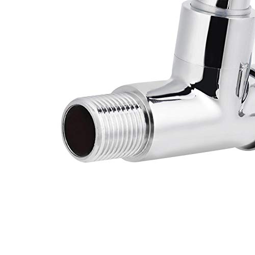 Kitchen Faucet Wall Mounted Single Cold Water Tap Single Handle Kitchen Sink Faucet G1/2in Home Use Accessories(Type B 20cm)