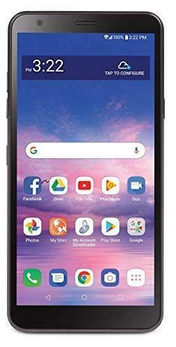 Simple Mobile LG Journey 4G LTE Prepaid Smartphone (Locked) - Black - 16GB - Sim Card Included - GSM