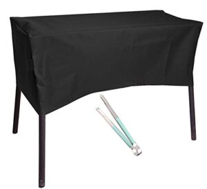 heavy-duty patio cover fits camp chef 3 burners stove pro90, spg90b, tb90lw, tb90lwg, tb90lwg15