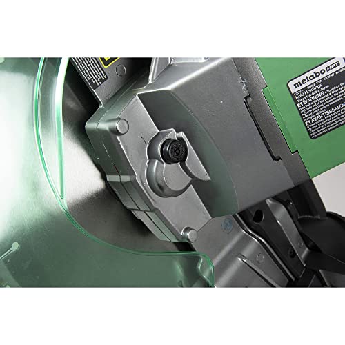 Metabo HPT Sliding Compound Miter Saw | 10-Inch Blade | Double Bevel | Laser Marker | 15-Amp Motor | 5 Year Warranty | C10FSHCT