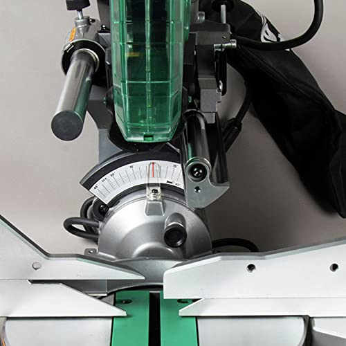 Metabo HPT Sliding Compound Miter Saw | 10-Inch Blade | Double Bevel | Laser Marker | 15-Amp Motor | 5 Year Warranty | C10FSHCT