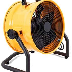 MOUNTO 1/2HP 3000CFM 12" Portable Axial Blower Exhaust Fan Confined Space Blower