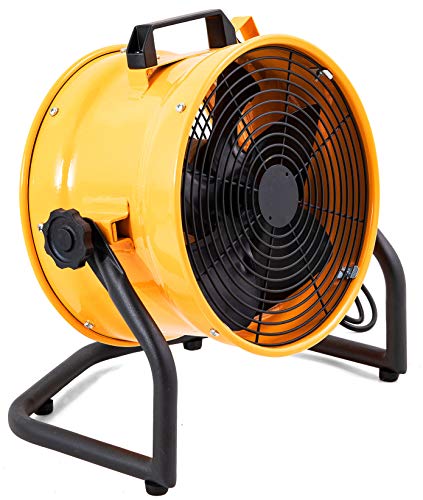 MOUNTO 1/2HP 3000CFM 12" Portable Axial Blower Exhaust Fan Confined Space Blower