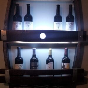 Lighted Wine/Whiskey Rack