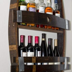 Lighted Wine/Whiskey Rack