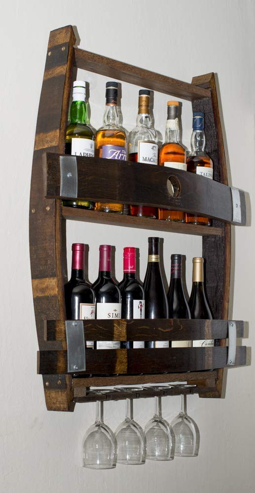 Lighted Wine/Whiskey Rack