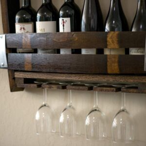 Lighted Wine/Whiskey Rack