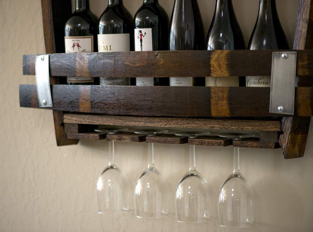 Lighted Wine/Whiskey Rack