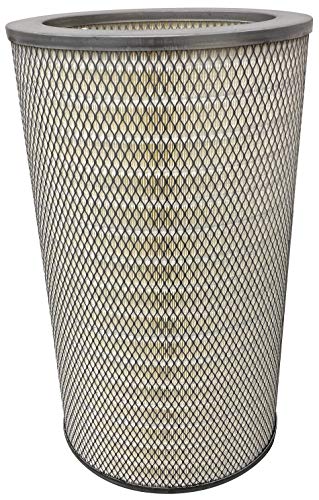 Braden Filtration Dust Collector Filter - Height: 26" OD: 13.84" ID: 9.479" / Nanofiber FR Open-Open Pans - MADE IN USA