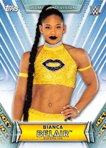 2019 topps wwe women's division #32 bianca belair wrestling trading card