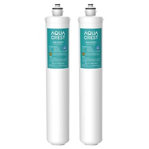 aquacrest h-300 under sink water filter, nsf/ansi 42 certified, 24k gallons, replacement cartridge for everpure h-300, h-300-nxt, 7cb5, ev9270-71, ev9270-72, ev9618-11, ev9855-50, ev9282-01, pack of 2